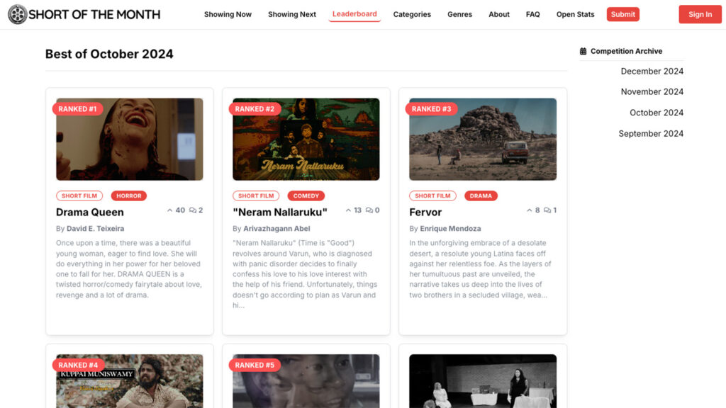 Short Films Festivals That Have No Entry Fees [2026 Ed.] - Indie Shorts Mag